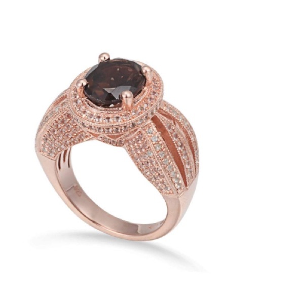 Levian | Jewelry | Levian Halo Chocolate Diamonds Ring | Poshmark